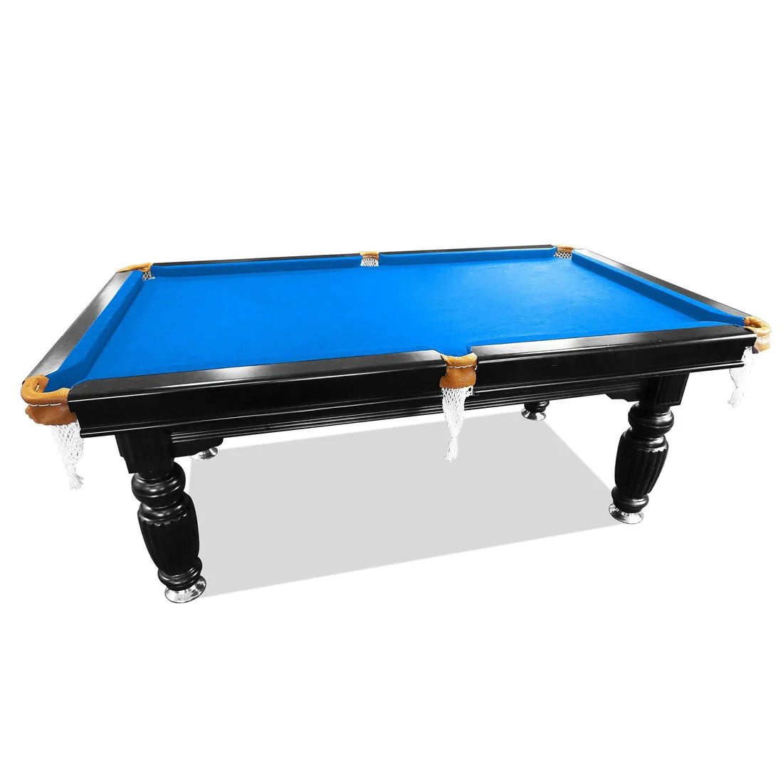 Eeeza 8FT Black Frame Slate Billiard Pool Table – Professional-Grade P ...